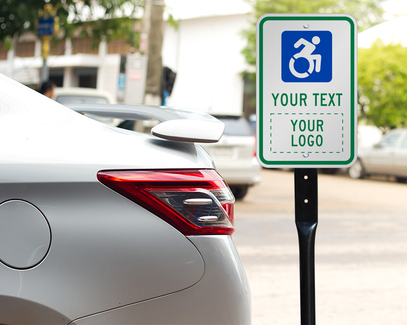 Custom Updated Accessibility Signs