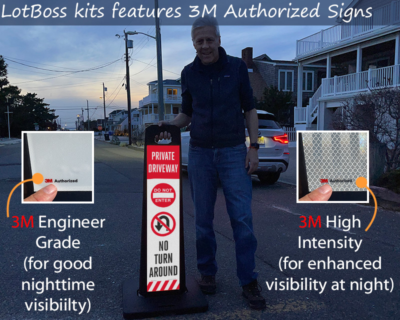 No Turn Around Signs