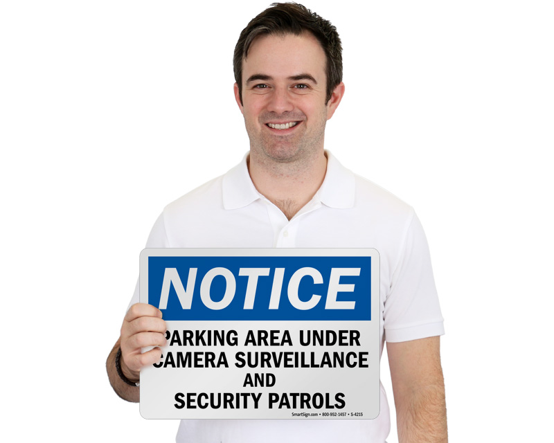 Parking Patrol Signs | Parking Lot Security Signs