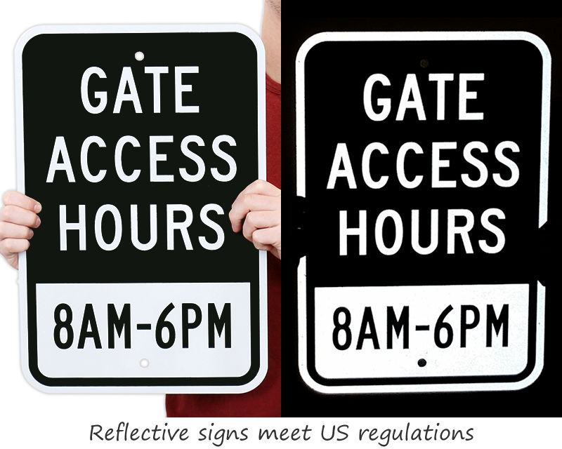 Custom Gate Signs - Custom Made Door & Gate Warning Signs