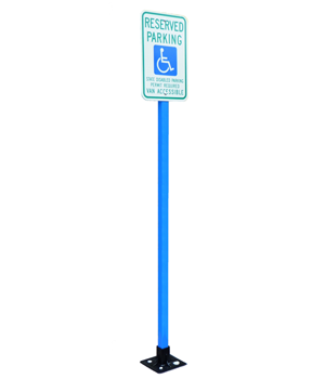 Plastic Sign Posts - High Durability, Free Shipping