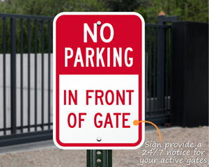 Do Not Block Gate Signs – MyParkingSign