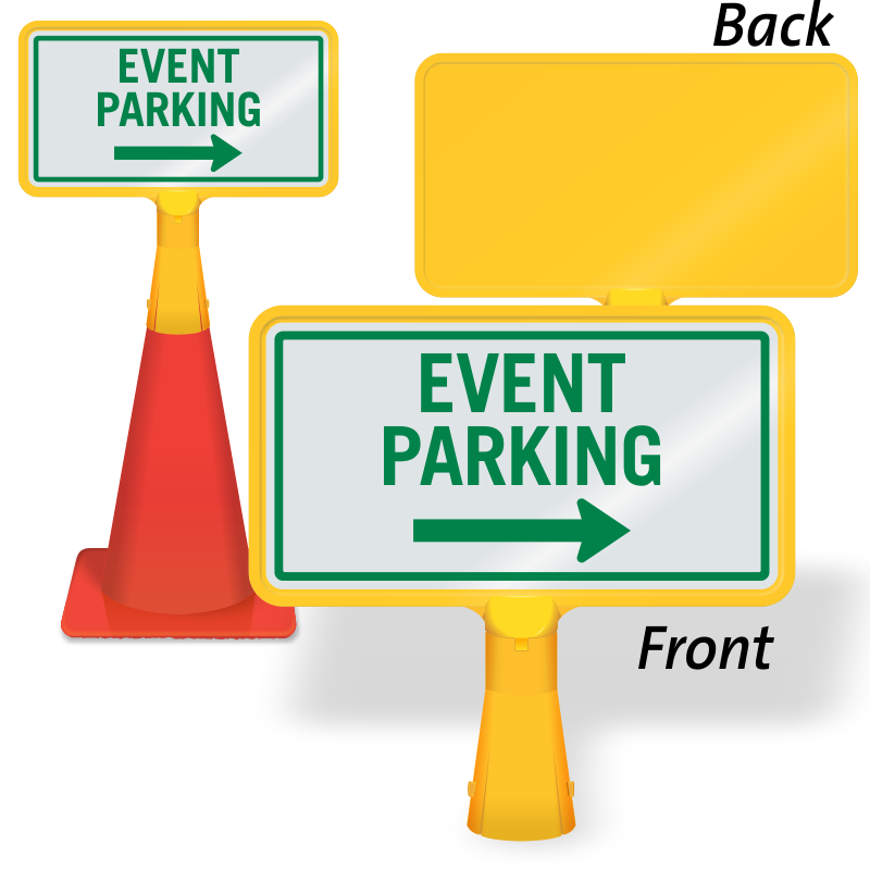 Event Parking Sign Clipart