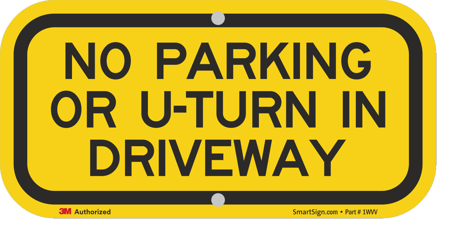 Driveway U Shape Parking Dimensions