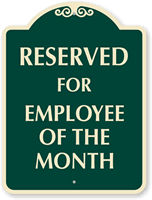 Employee of the Month SignatureSign