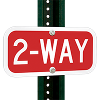 2 Way Stop Sign