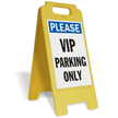VIP Parking Signs - Reserved Parking for V.I.P Signs