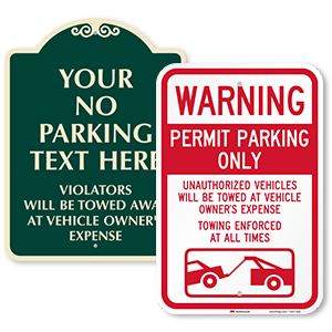 Parking Signs – Free Signs