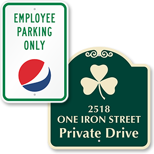 Tow Away Signs that Stop Freeloaders | MyParkingSign Ships Free