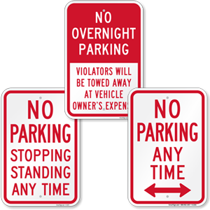 Event Parking Signs - Valet Parking Signs, Visitor Parking Signs