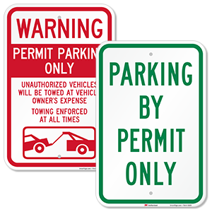 Police Parking Signs | Police Vehicle Parking Only Signs