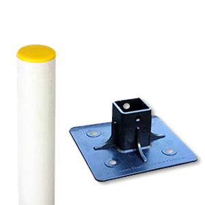 Sign Attachment Hardware - Fence Brackets, Posts & Accessories