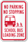 School Bus Signs - School Bus Stop Signs & School Bus Area Signs